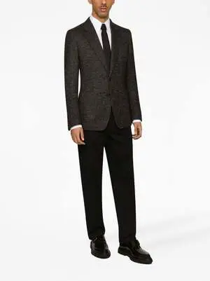Dolce & Gabbana Single-breasted Bouclé Blazer