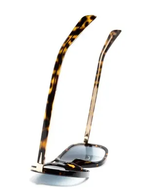DB EYEWEAR BY DAVID BECKHAM Tortoiseshell Pilot-frame Sunglasses