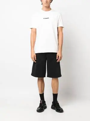 JIL SANDER Logo-print Cotton T-shirt - White