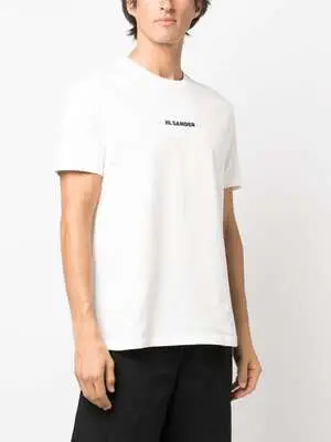 JIL SANDER Logo-print Cotton T-shirt - White