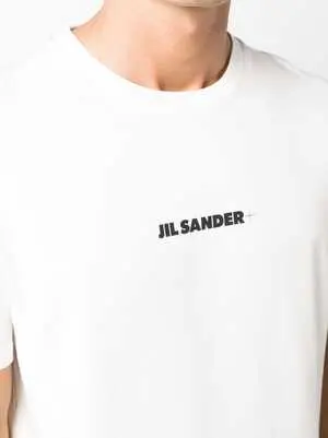 JIL SANDER Logo-print Cotton T-shirt - White
