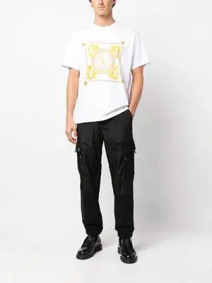 Versace Logo-print Cotton T-shirt