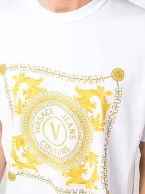 Versace Logo-print Cotton T-shirt