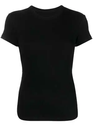 Isabel Marant Étoile Taomi Ribbed Cotton T-shirt - Black