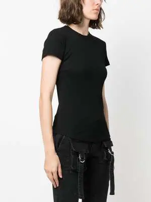 Isabel Marant Étoile Taomi Ribbed Cotton T-shirt - Black