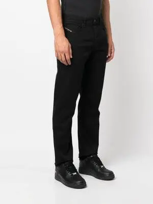 DIESEL® 2023 D-finitive Tapered-leg Jeans - Black