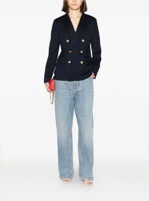 Polo Ralph Lauren Double-breasted Knitted Blazer