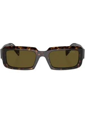 Prada Symbole Square-frame Sunglasses - Green