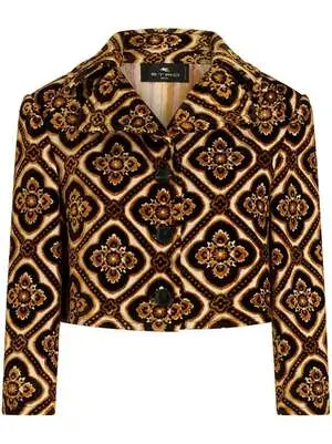 Etro Striped Outerwear For Women
