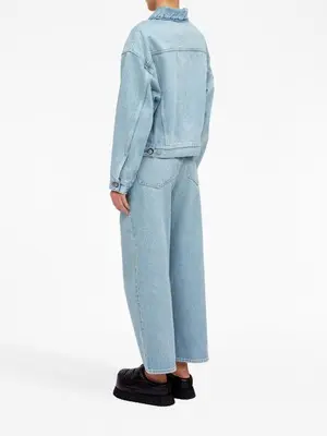 MAISON MARGIELA Button-up Denim Jacket - Blue