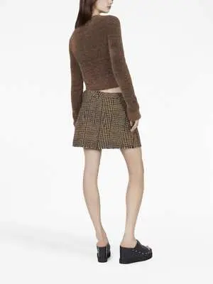 Stella McCartney Wool Tweed Mini Skirt