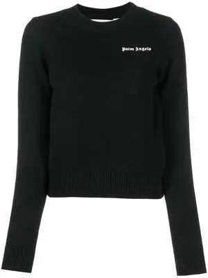 Palm Angels Embroidered Sweaters For Women
