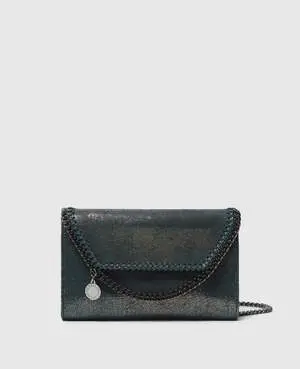 Stella McCartney Falabella Wallet Crossbody Bag - Black