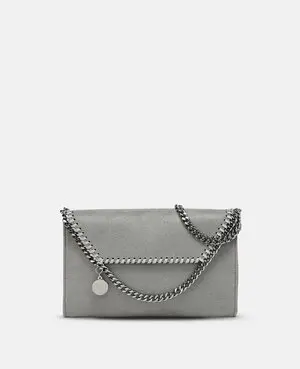 Stella McCartney Falabella Wallet Crossbody Bag - Grey