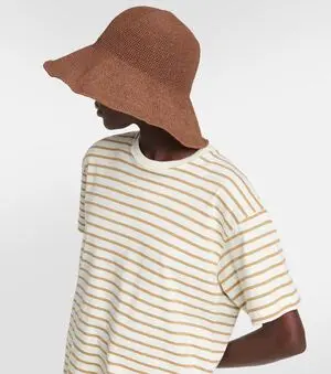 TOTEME Woven Straw Sun Hat