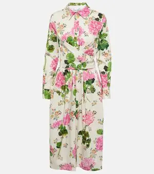 Oscar De La Renta Shirt Dress Day Dresses
