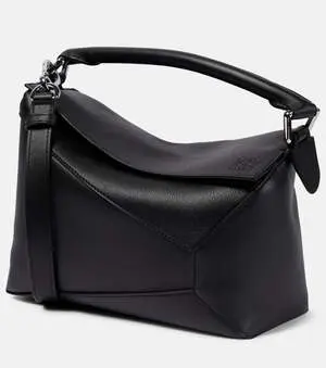 Loewe Puzzle Silver Tone Shoulder Bags