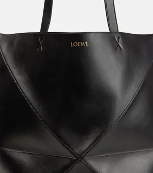 Loewe Puzzle Fold Leather Tote Bag
