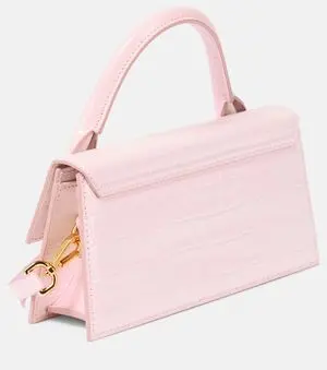 Jacquemus Le Chiquito Long Croc-effect Shoulder Bag