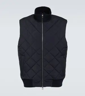 Loro Piana Ampay Quilted Vest - Blue