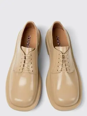 Camper Brogue Shoes - Beige