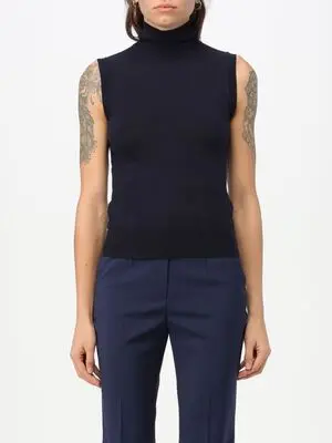 Sportmax Knitted Top Blue