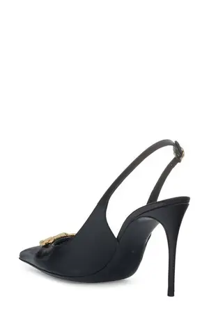 Dolce & Gabbana Lollo Pointed-toe Slingback Pump