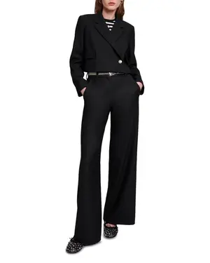 Maje Vakino Cropped Blazer