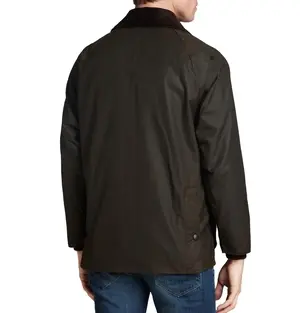 Barbour Classic Bedale Waxed Cotton Jacket - Olive