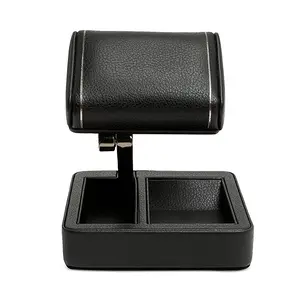 Wolf British Racing Single Travel Watch Stand - Black