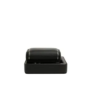 Wolf Single Travel Watch Stand - Black