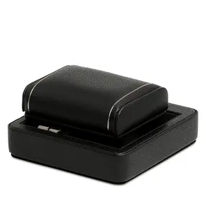 Wolf Single Travel Watch Stand - Black