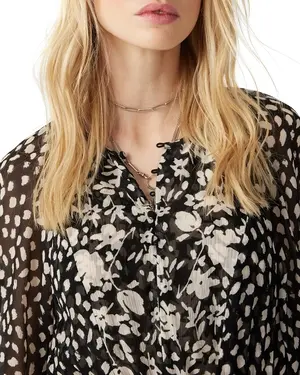 Ba&sh Fiona Belted Mini Dress