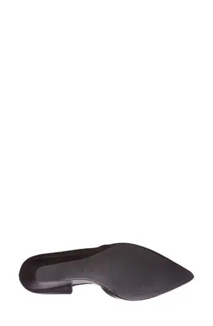 KENNETH COLE Ellis Half D'orsay Wedge Pump - Black