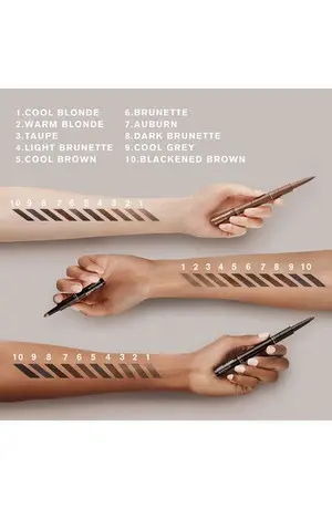 Estée Lauder Browperfect 3d All-in-one Eyebrow Pencil & Gel Styler Multi-tasker - Blackened Brown