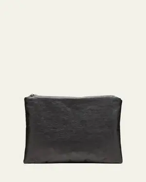 KASSL EDITIONS Zip Faux-leather Clutch Bag