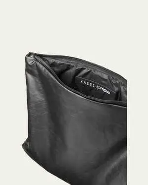 KASSL EDITIONS Zip Faux-leather Clutch Bag