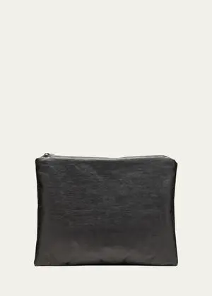 KASSL EDITIONS Zip Faux-leather Clutch Bag