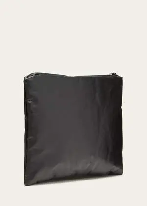KASSL EDITIONS Zip Faux-leather Clutch Bag