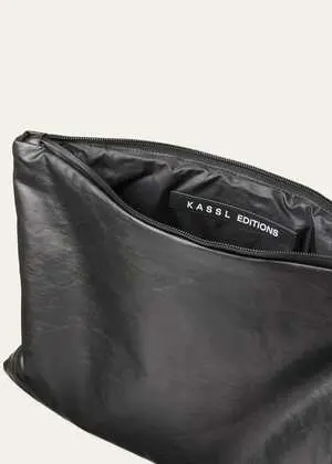 KASSL EDITIONS Zip Faux-leather Clutch Bag