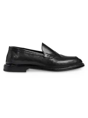 Pierre Hardy Noto Leather Loafers Black
