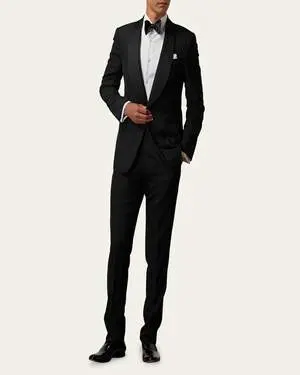 Ralph Lauren Purple Label Gregory Hand-tailored Wool Shawl Tuxedo