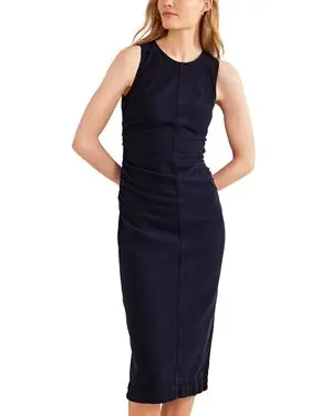 Boden Boden Side Ruched Column Midi Dress - Nocolor