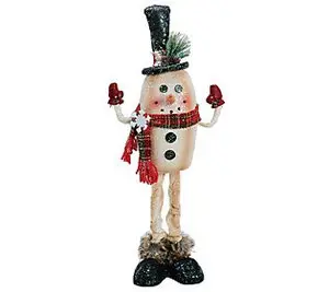 SANTA'S WORKSHOP 19' Old Fashioned Snowman - One-color