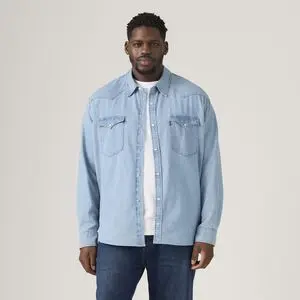 LEVI'S Classic Western Shirt Chambray - Franklin Stonewash