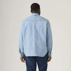 LEVI'S Classic Western Shirt Chambray - Franklin Stonewash