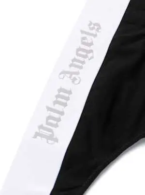 Palm Angels Logo Band Thong - Black