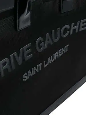 Saint Laurent Rive Gauche Tote Bag - Black
