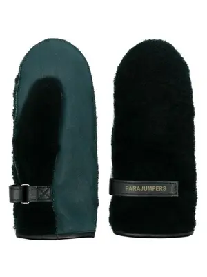 PARAJUMPERS Sheepskin Gloves - Green