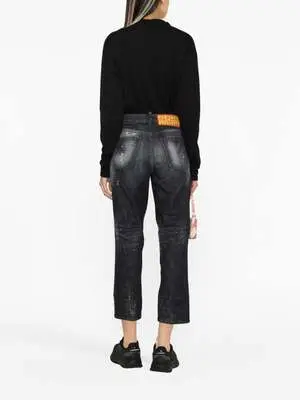 Dsquared2 Distressed Tapered Jeans